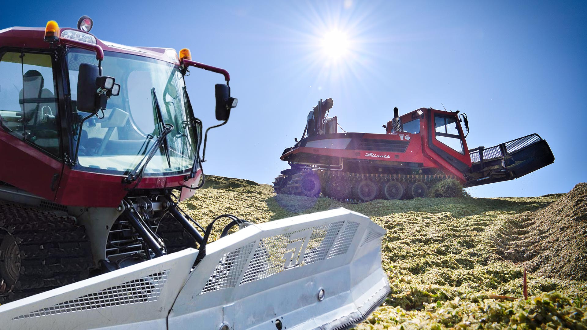 silo-raupe.de | Pistenraupen für Schub- und Silagearbeiten